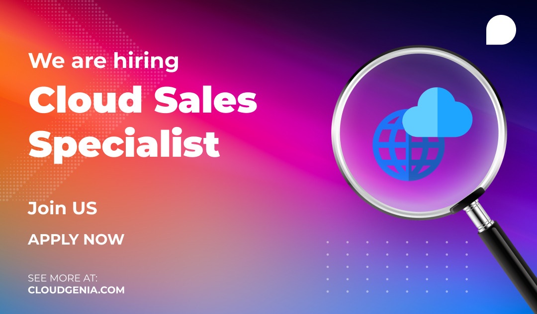 Cloud Sales Specialist - Cloudgenia