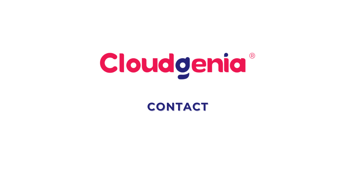 Contact us Cloudgenia | Let's work together